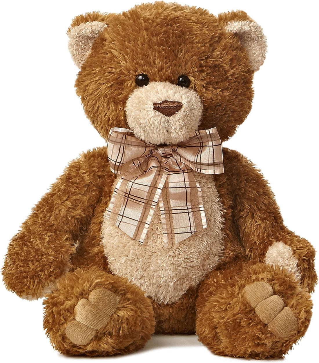 Aurora 18" Snuggly Bear Brown Sugar Stuffed Animal #01595 ...